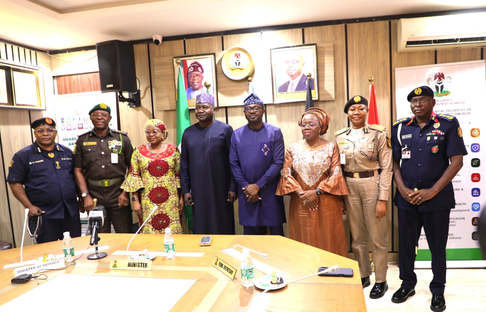 INTERIOR, DEFENCE MINISTRIES STRENGTHEN PARTNERSHIP ON NATIONAL ...